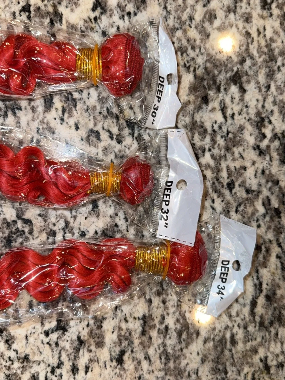 Hair | Red Deep Wave Weave Bundle | Poshmark